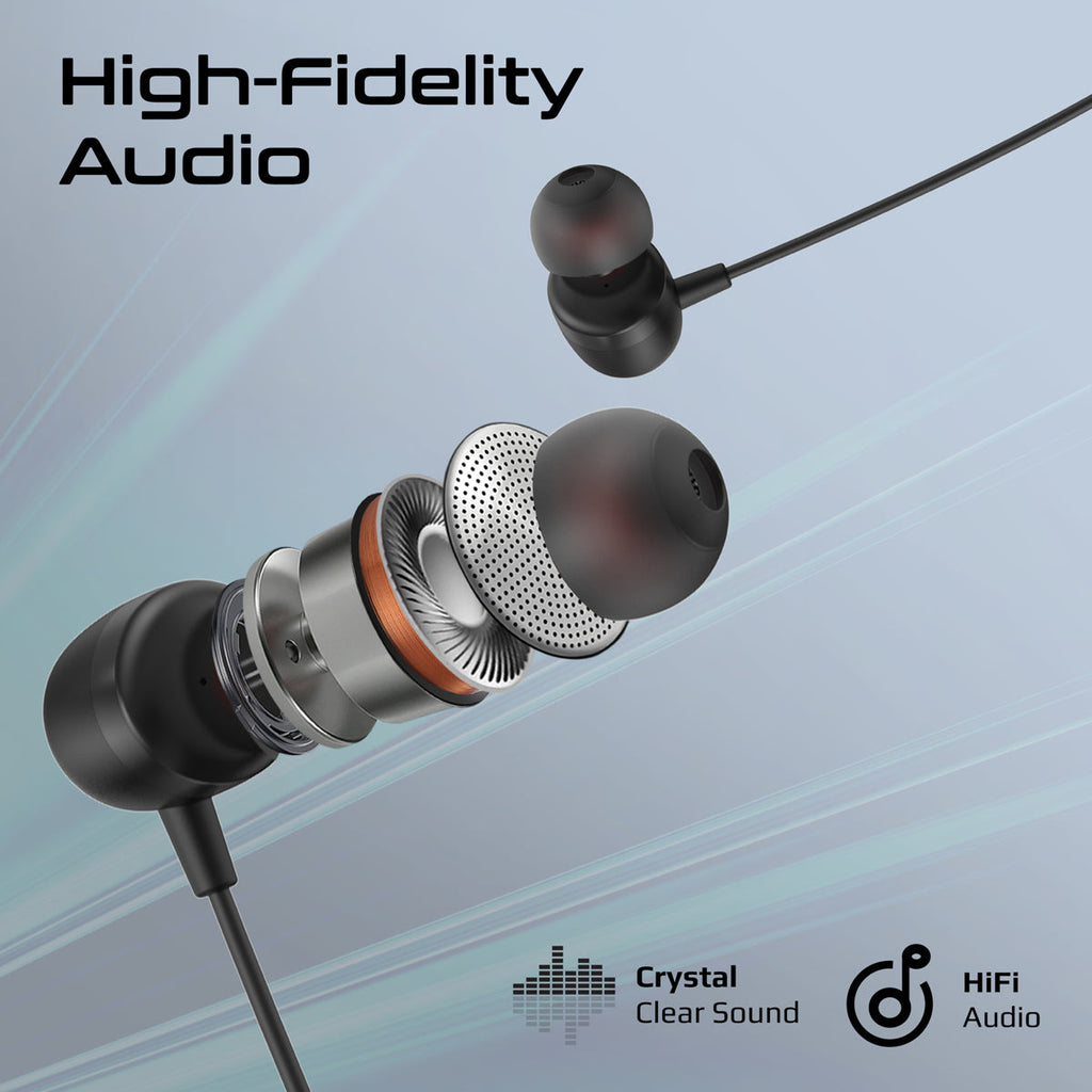 Ergonomic In-Ear USB-C Wired ENC Stereo Earphones – Promate Philippines