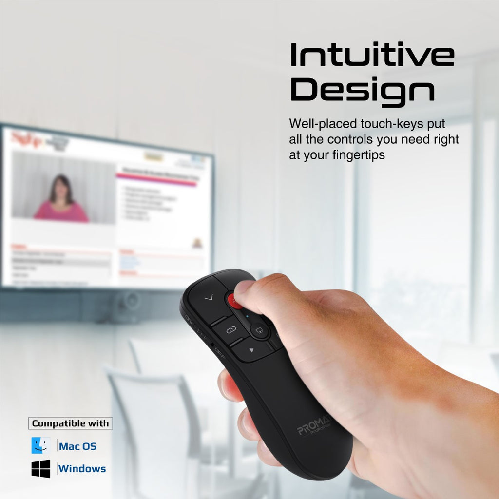 Universal Intuitive Wireless Presenter – Promate Philippines